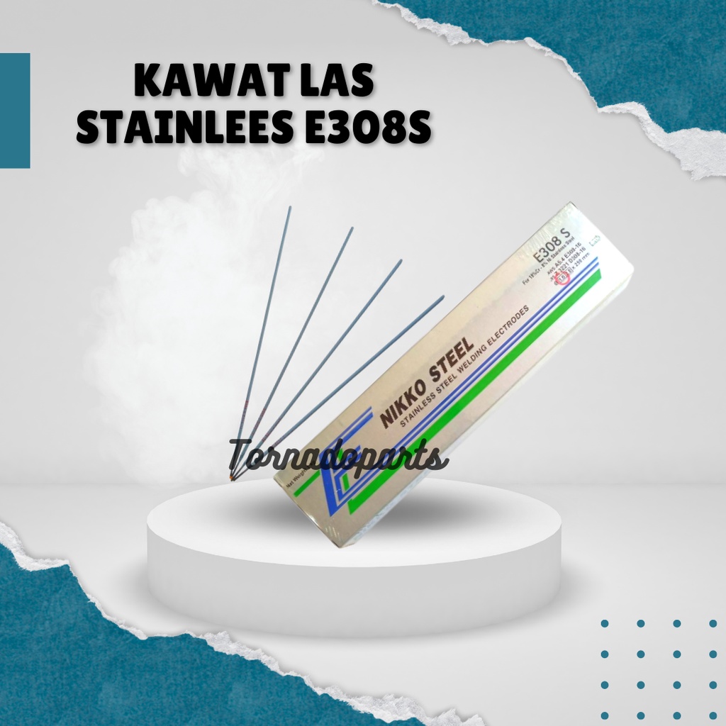 Jual Kawat Las Stainless /E308 S Stainless NIkko Steel/1 Kg /1,6 2,0 mm ...