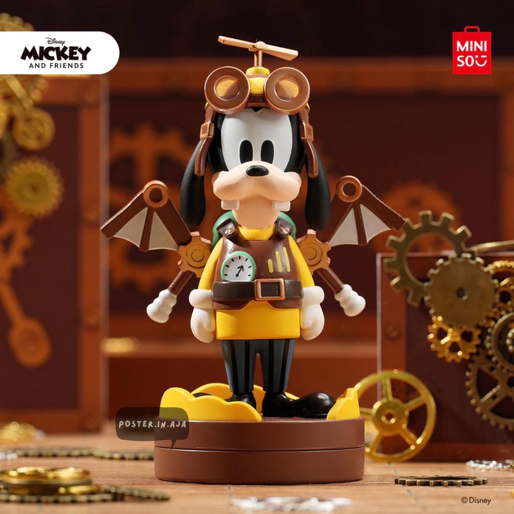 Jual Mickey Mouse Steampunk Action Figure Miniso Set isi 6 | Shopee ...