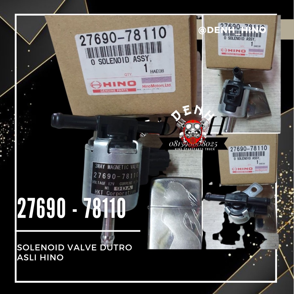 Jual 27690-78110 Solenoid Valve Dutro Asli Hino | Shopee Indonesia