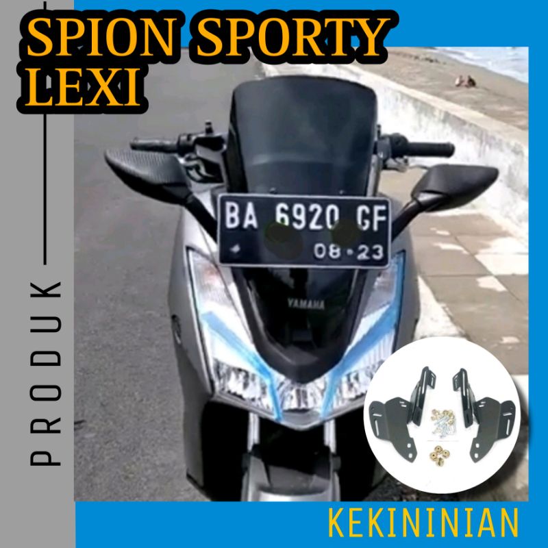 Jual Paket Spion Sporty Yamaha LEXI Plus Breket Dudukan Spion R25 ...
