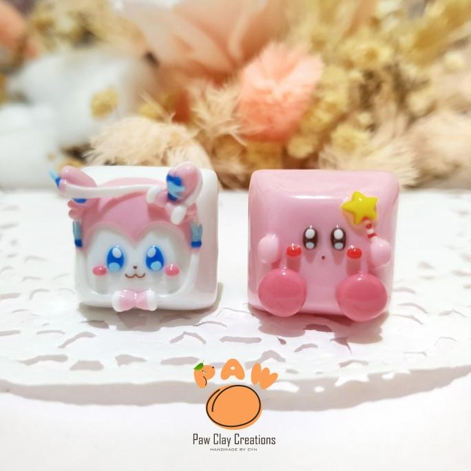 Jual Artisan Keycaps + Kirby Keycap + Sylveon Pokemon + Mekanikal ...