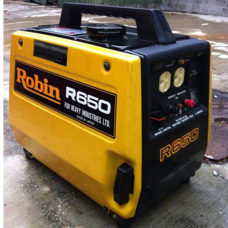 Jual Mesin genset Silent Robin R650 550 Watt Original Japan | Shopee ...