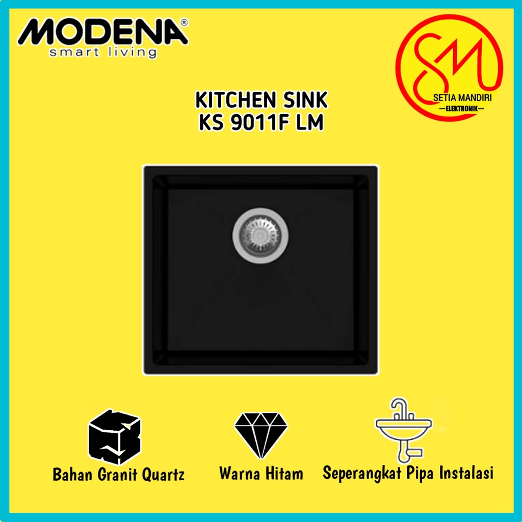 Jual Kitchen Sink Granite Modena KS 9110F LM/WP Top Seller | Shopee ...