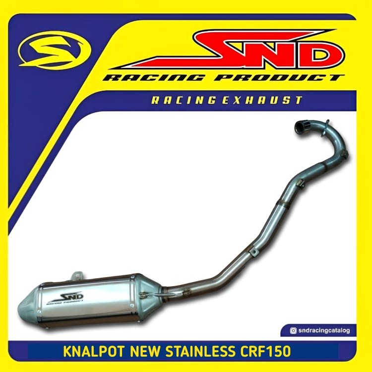 Jual KNALPOT HONDA CRF 150L STAINLESS STEEL ANTI KARAT BISA COD ...