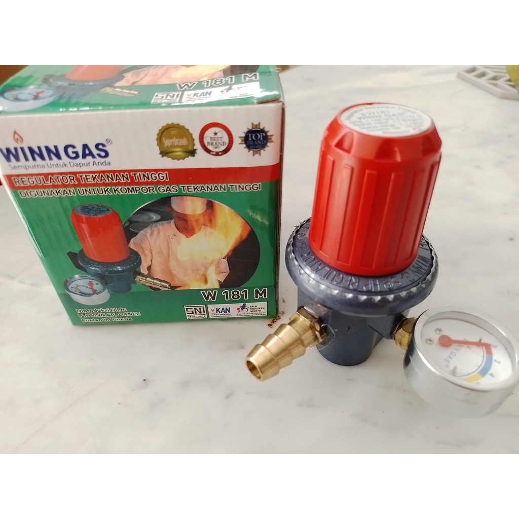 Jual Regulator Tekanan Tinggi W 181 M, W 181 NM Winn Gas | Shopee Indonesia