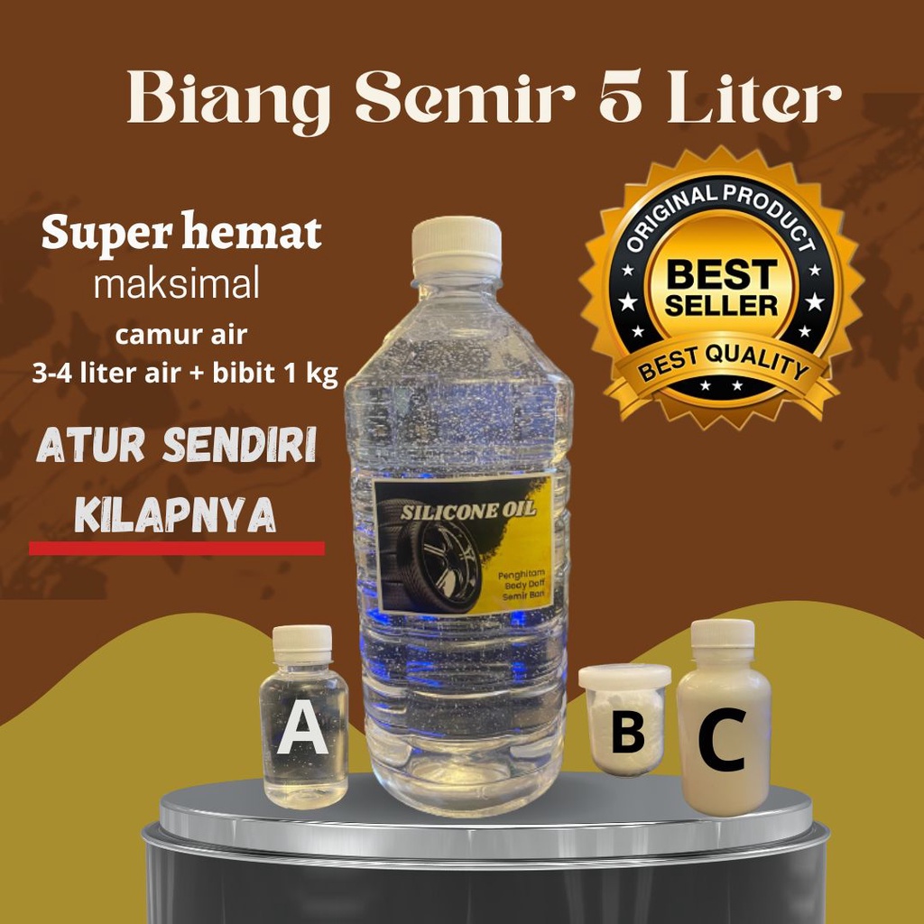 Jual Bibit Semir Ban Biang Semir Ban Putih Susu 5 Liter paket Usaha ...