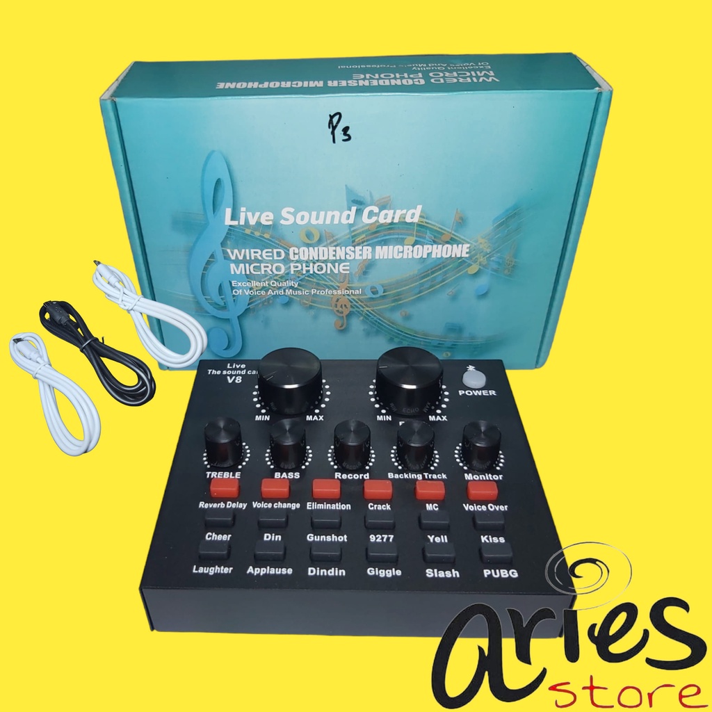 Jual SOUND CARD V8 | Shopee Indonesia
