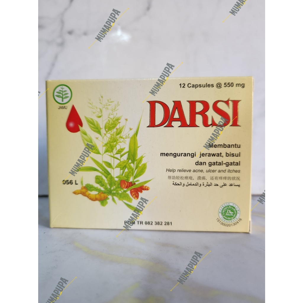 Jual Kapsul Darsi Borobudur isi 12 untuk membantu mengurangi Jerawat ...
