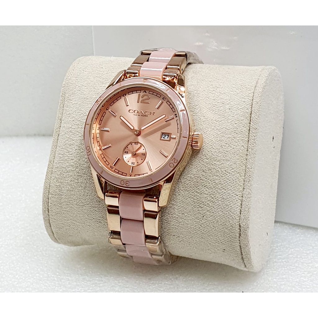 Jual Jam Tangan Wanita Mewah Analog Rantai Keramik Stainless Steel ...