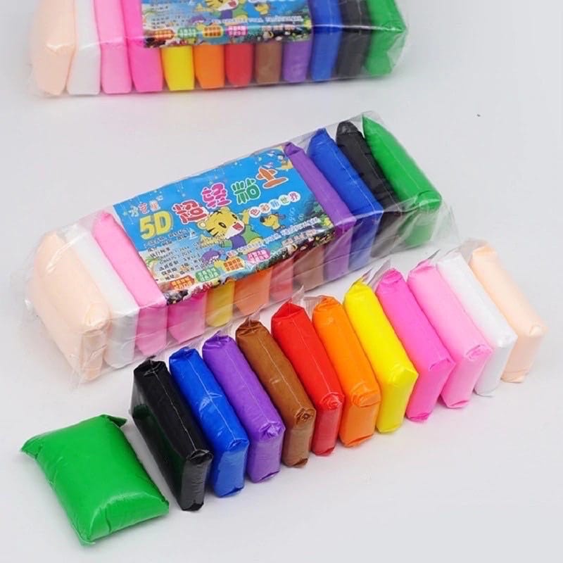 Jual Mainan Edukasi Anak Lilin Plastisin Anak / Polymer Clay Dough Isi ...
