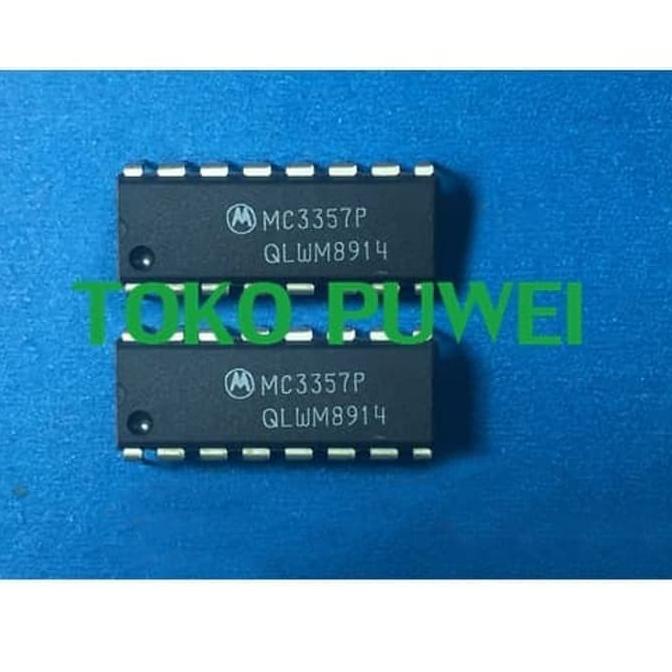 Jual MC3357 MC3357P MC 3357 MC 3357P Low Power Narrowband FM IF BS69 ...