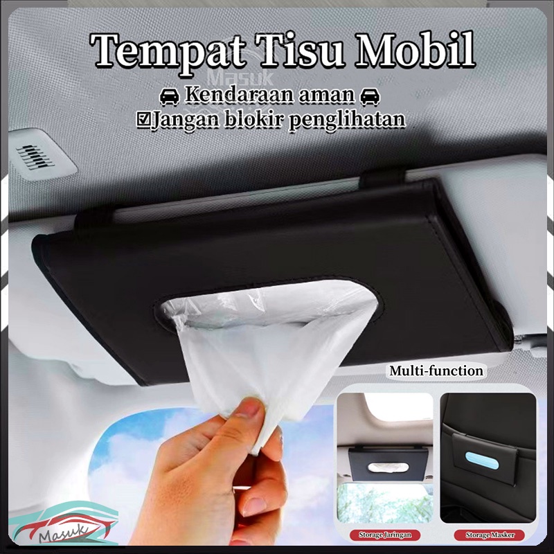 Jual Tempat Tisu Mobil Car Visor Box Tisue Estetik Serbaguna/Kotak ...