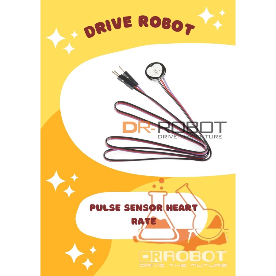 Jual Pulse Sensor Heart Rate Sensor Pulse Analog Sensor For Arduino