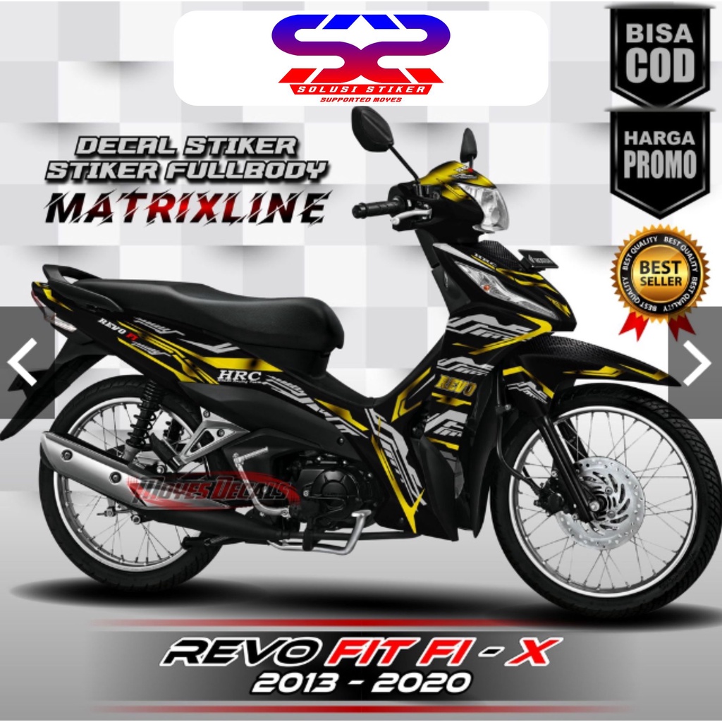 Jual Decal Stiker Full Body Revo Fit - Decal Revo FI - Stiker Revo ...