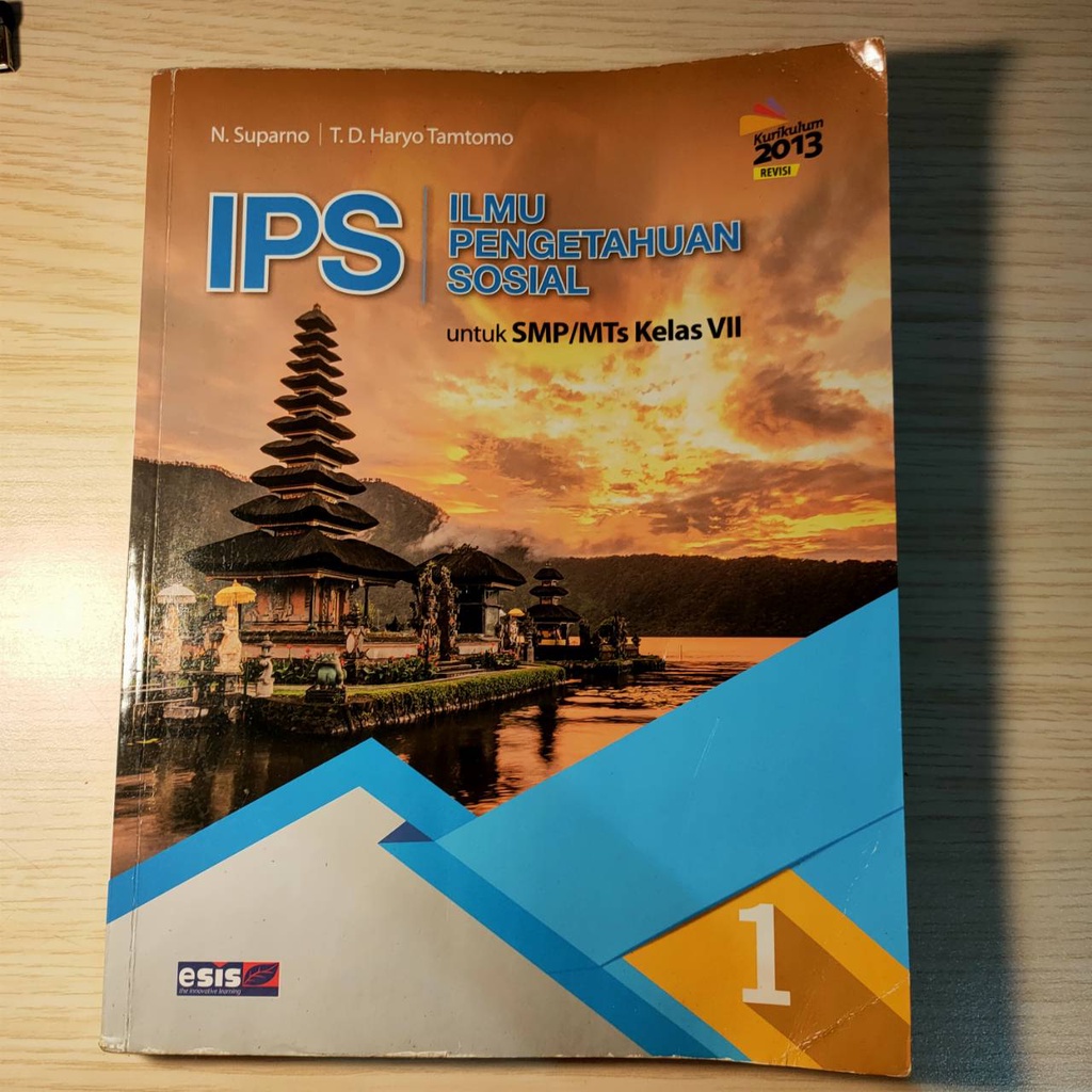 Jual Ilmu Pengetahuan Sosial untuk SMP/MTs Kelas VII Esis [BUKU BEKAS] | Shopee Indonesia
