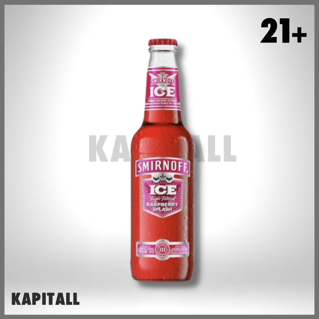 Jual SMIRNOFF ICE RASPBERRY SPLASH PINT 275ml | Shopee Indonesia