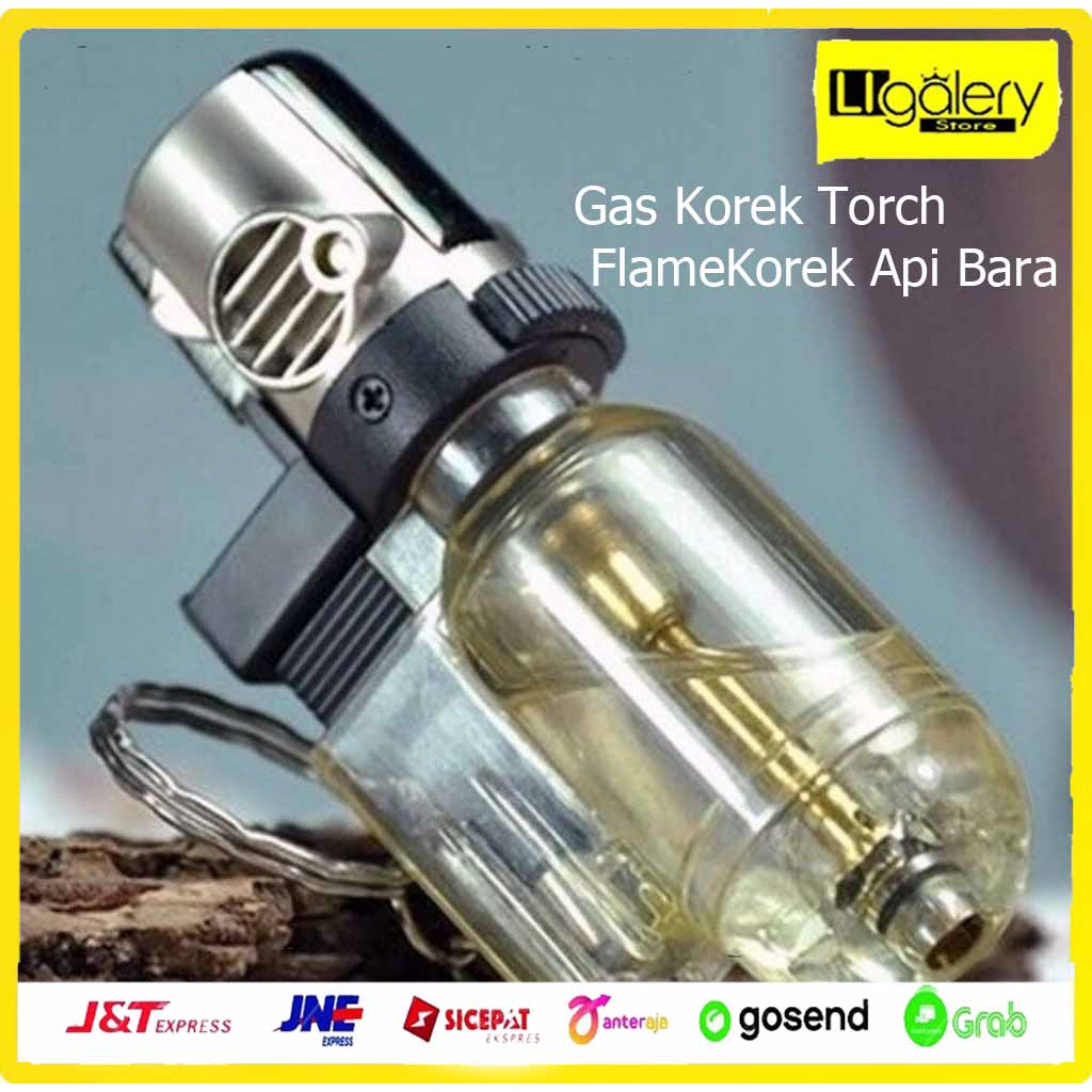 Jual Gas Korek Gas Torch Flame Korek Api Bara Jet Unik Outdoor EDC ...