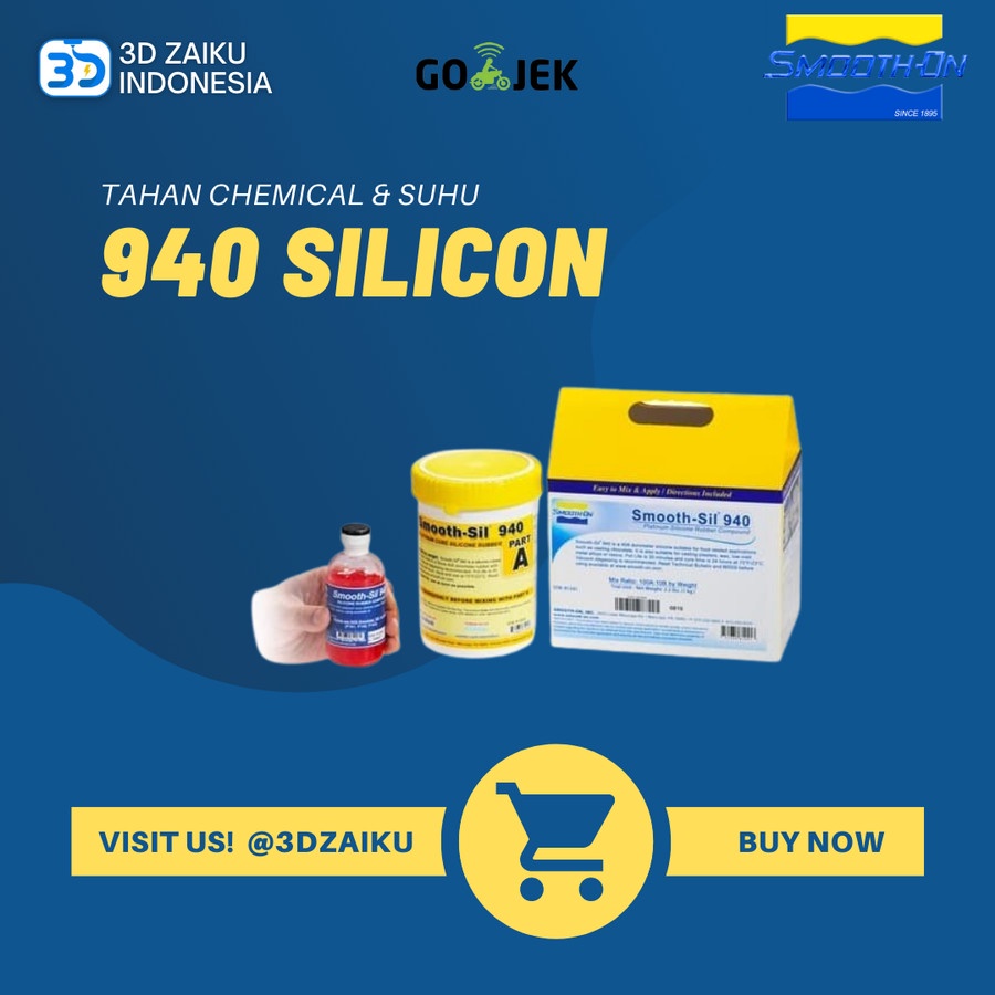 Jual Original Smooth On SMOOTH-SIL 940 Silicon Molding dari USA ...