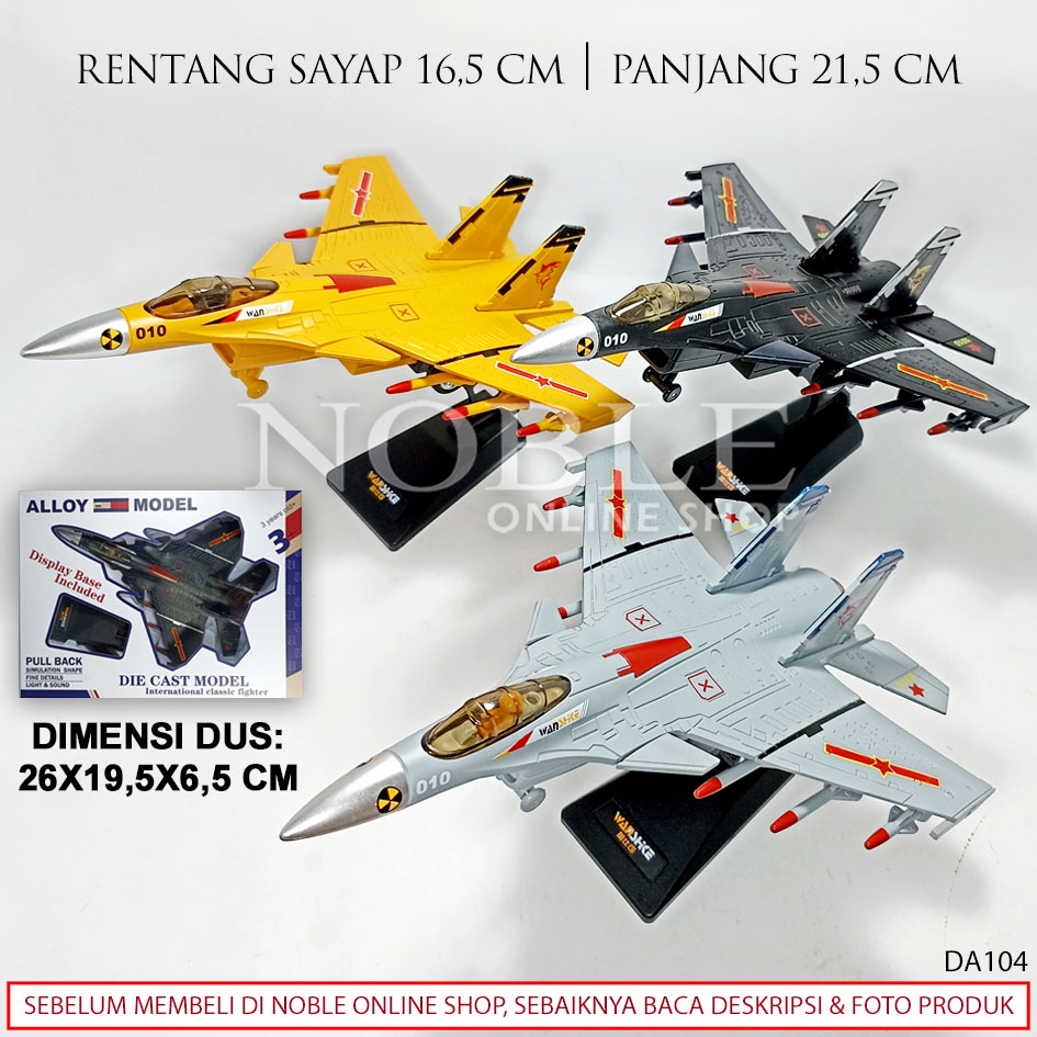 Jual Diecast Fighter Plane Militer War Pesawat Tempur Replika Miniatur ...
