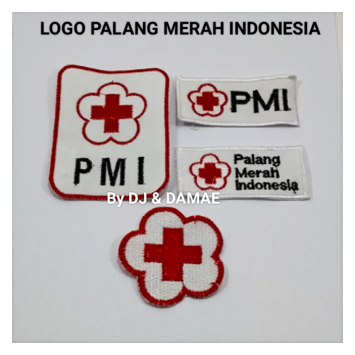 Jual Atribut Palang Merah Indonesia Logo PMI | Shopee Indonesia