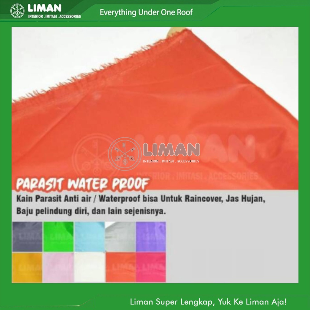 Jual Kain Parasit WP Waterproof (Lebar : 1,5 Meter) | Shopee Indonesia