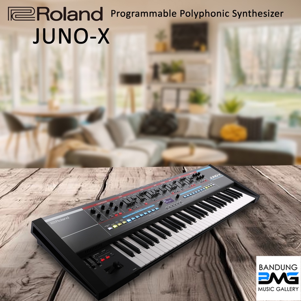 Jual Roland Juno X Synthesizer Keyboard - 61Keys / JunoX Garansi Resmi | Shopee Indonesia