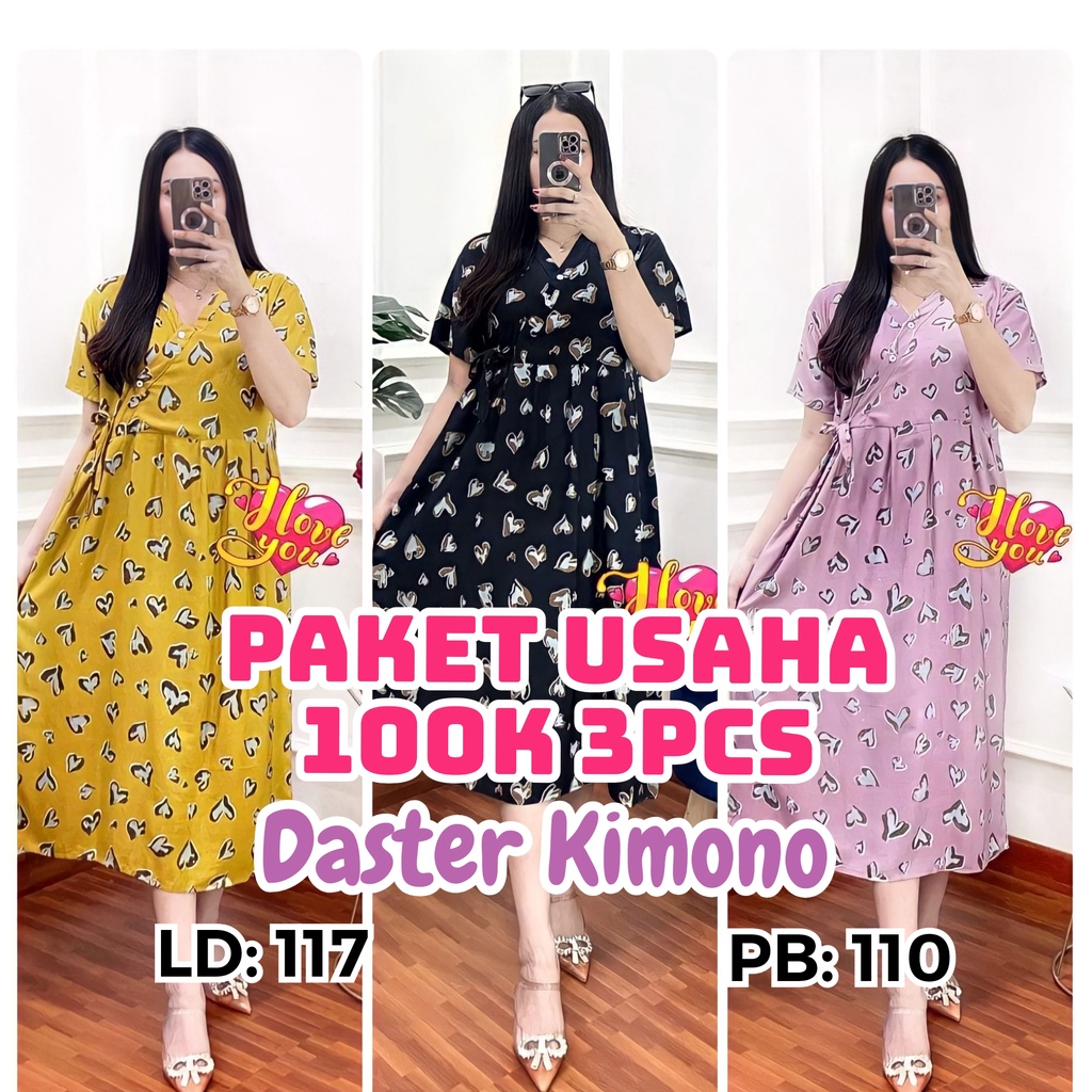 Jual PAKET MURAH 100 RB DAPET 3PCS DASTER KIMONO PENDEK UKURAN JUMBO ... Jual PAKET MURAH 100 RB DAPET 3PCS DASTER KIMONO PENDEK UKURAN JUMBO ...