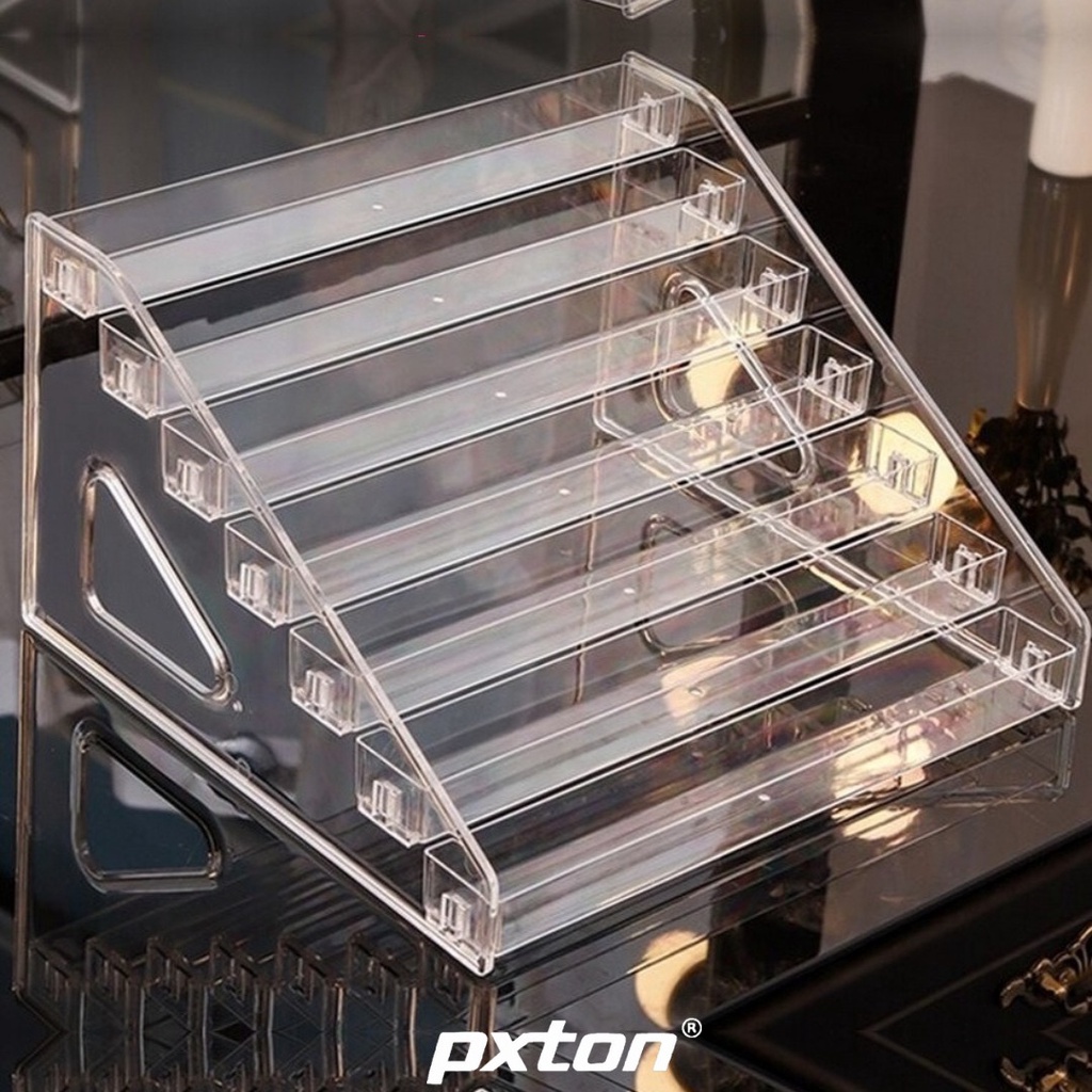 Jual Rak Akrilik 7 Tingkat K42 Rak Kosmetik Acrylic Grid / Rak Cosmetic ...