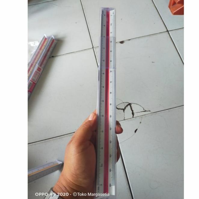 Jual Penggaris Skala, Metric, Real, Scale Roler, Mistar Skala, Alat ...