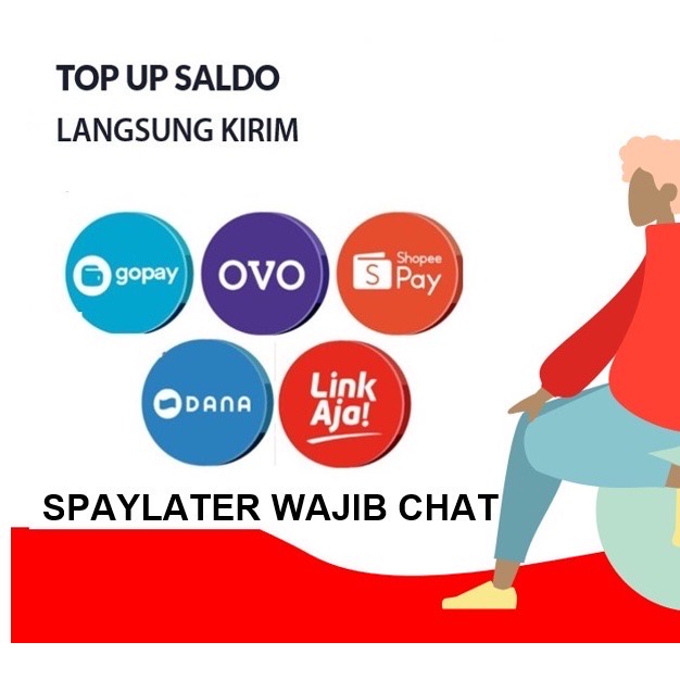 Jual Sticker poster saldo ewallet apapun bisa - HANYA STICKER | Shopee ...