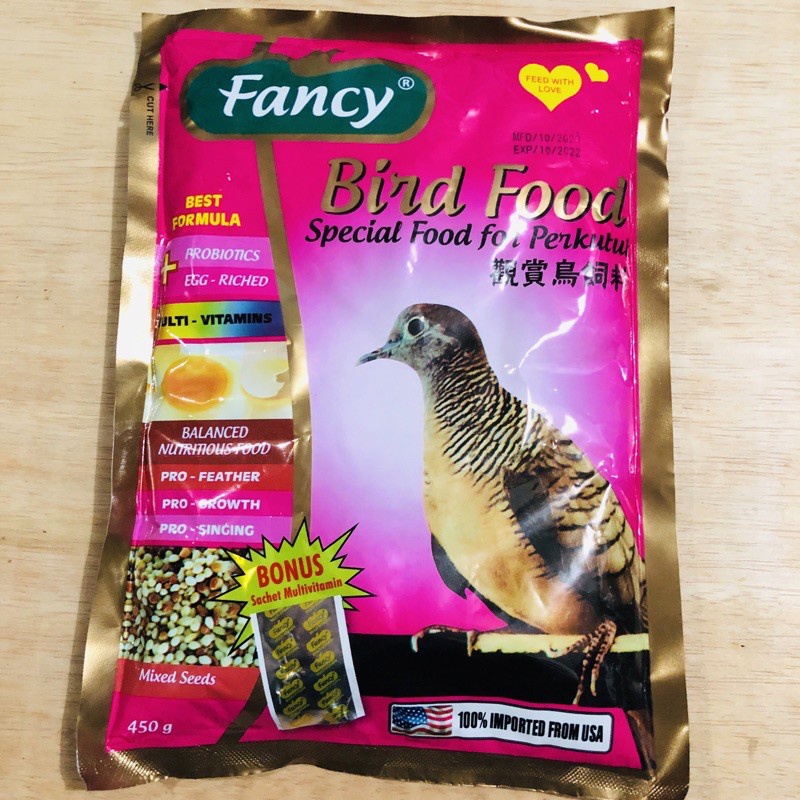 Jual Pakan Makanan Burung Milet Millet FANCY PERKUTUT Kutut Bird Food ...