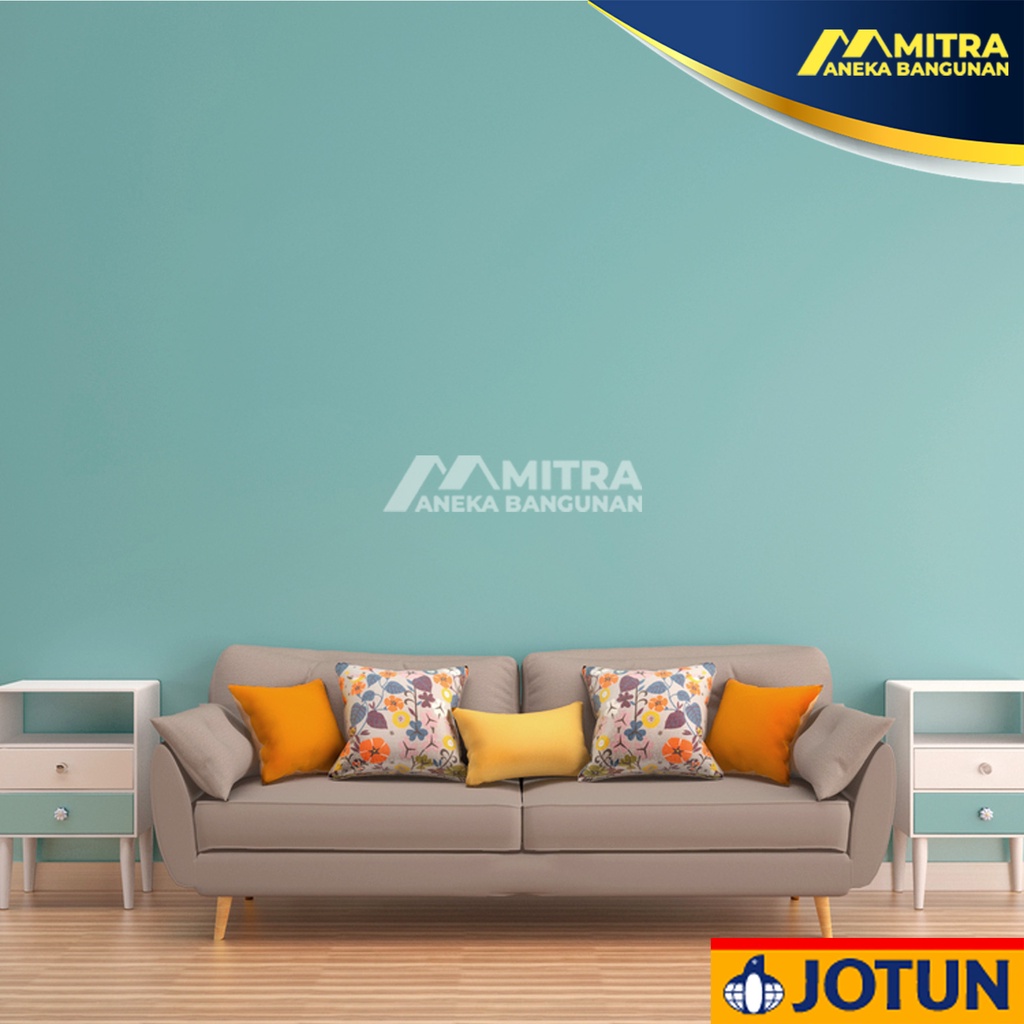 Jual CAT TEMBOK INTERIOR EKSTERIOR JOTUN PALE TEAL 5043 / DUSTY TOSCA ...