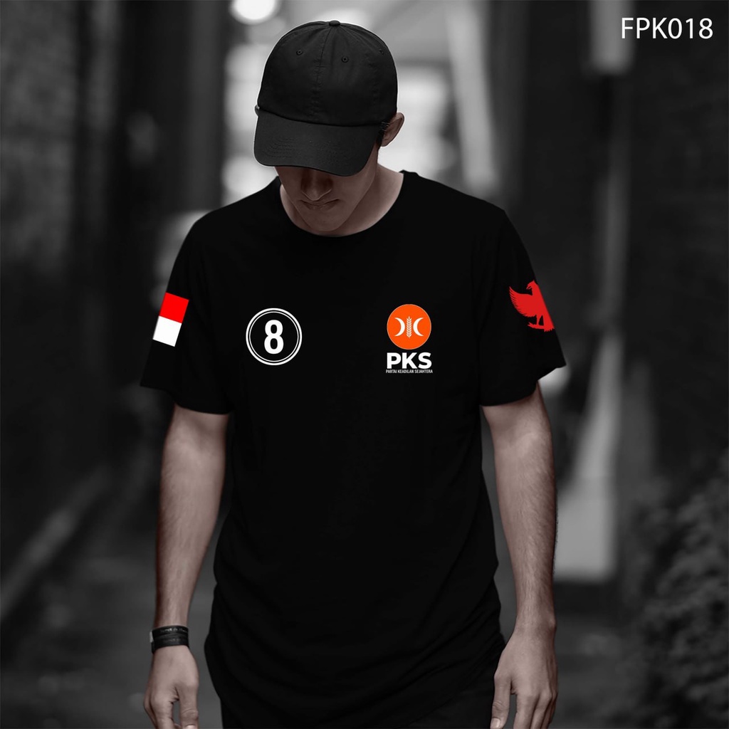 Jual kaos partai pks logo baru baju partai pks PARTAI KEADILAN ...