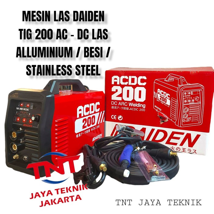 Jual Mesin Las Argon Tig Daiden 200 Ac Dc Travo Las Daiden Tig 200 Acdc ...