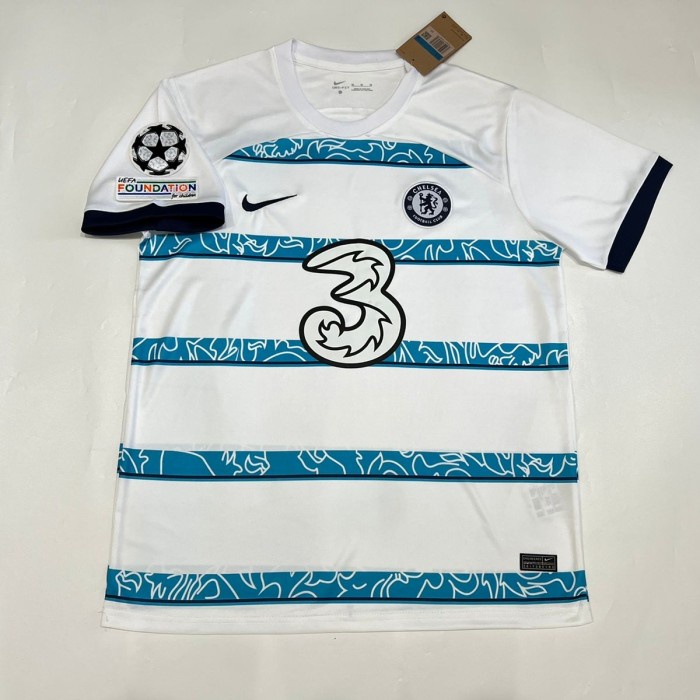 Jual BAJU BOLA JERSEY CHELSEA AWAY 2022 2023 FULL PATCH UCL JERSEY BOLA ...