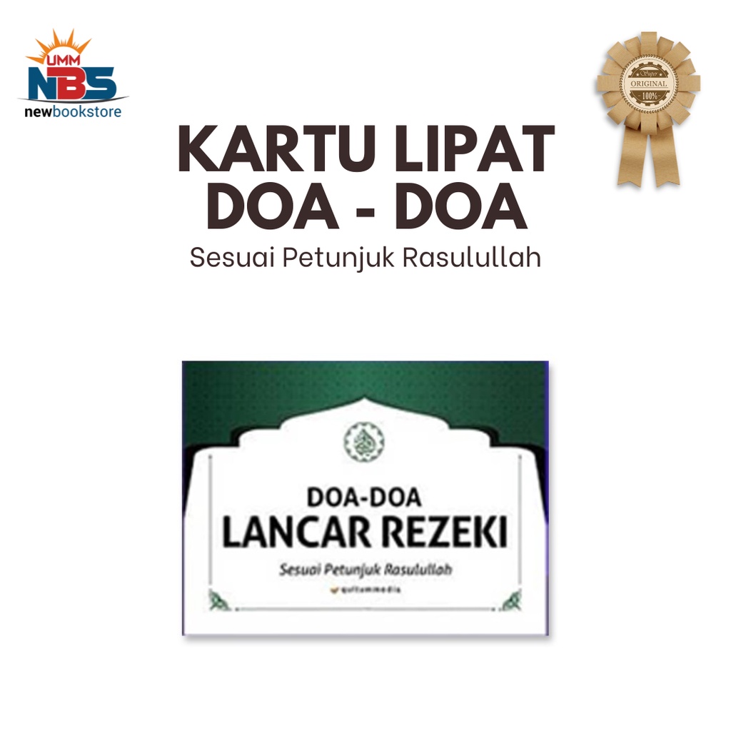 Jual Kartu Lipat Doa - Doa Sehat & Panjang Umur , Rumah Tangga Sakinah ...