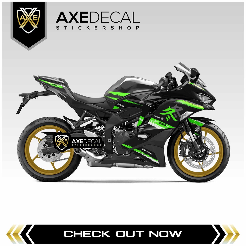 Jual Decal Fullbody ZX25R Livery Winter Japan Graphic / Stiker Motor ...