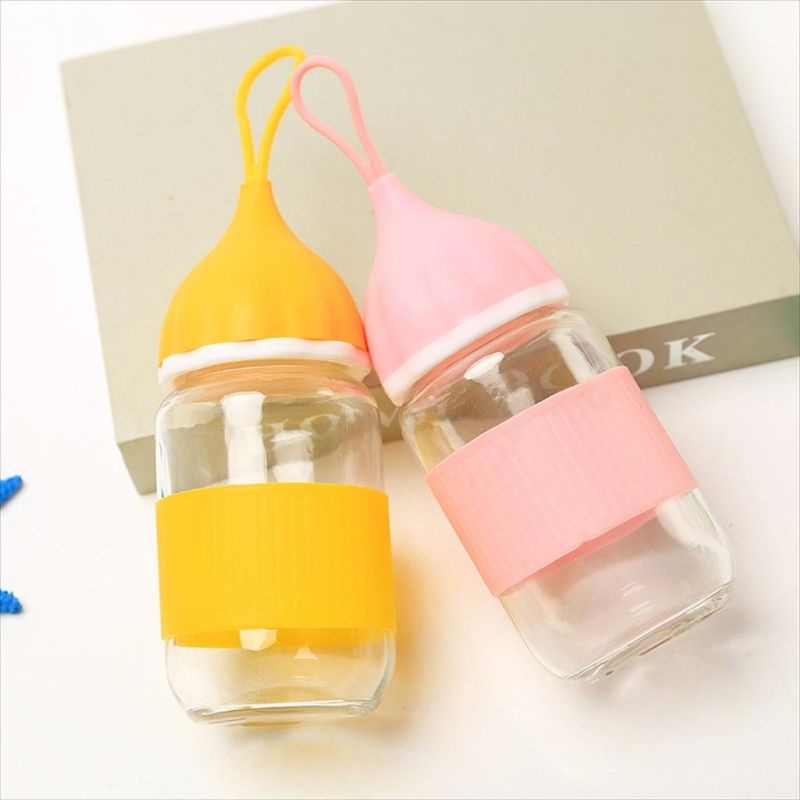Jual Botol Minum Kaca Unik Lucu Siruby 280ml | Shopee Indonesia