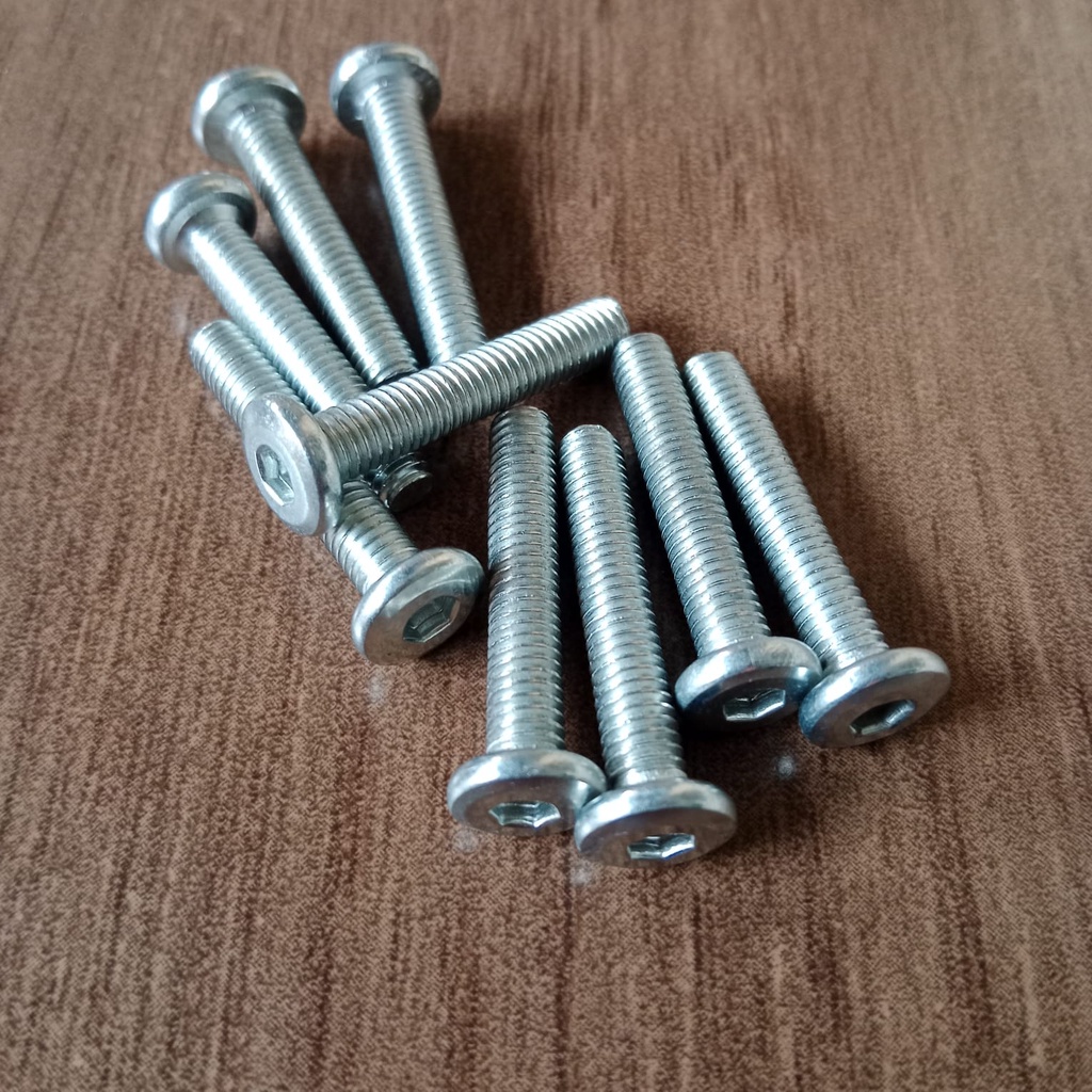 Jual Baut Gantungan Stand Hanger / Baut Screw Low Head L | Shopee Indonesia
