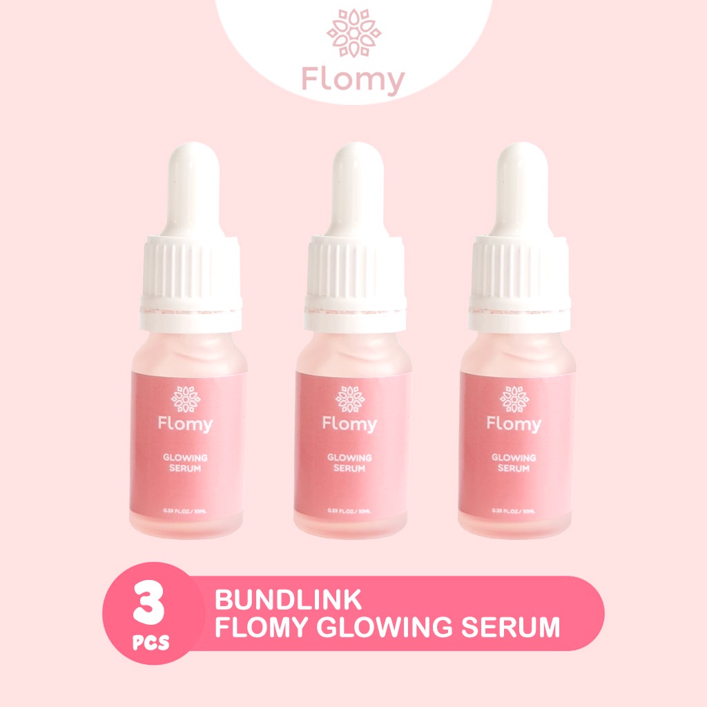 Jual Flomy Retinol Glowing Serum | Bundlink Isi 3 Botol | Shopee Indonesia