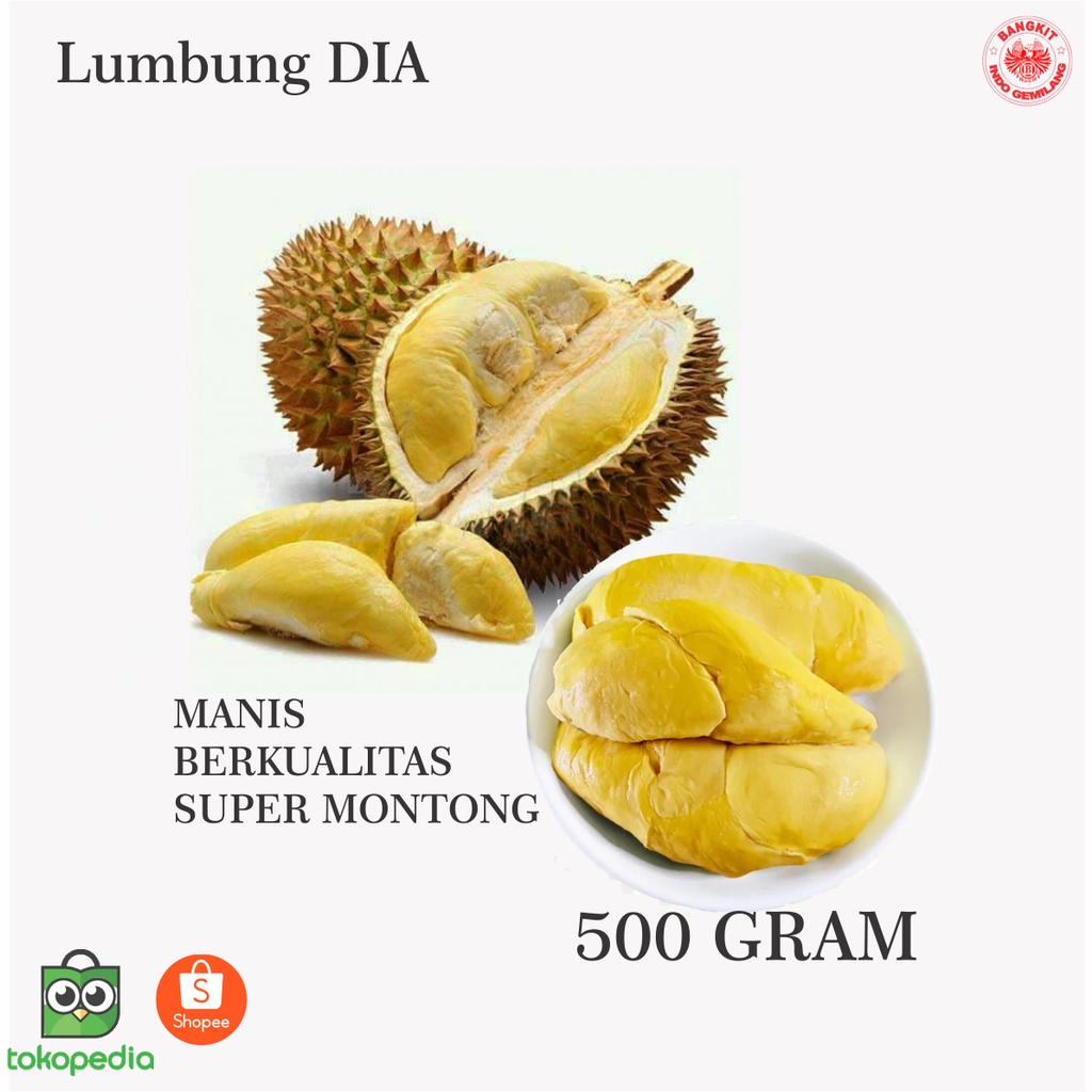 Jual Durian Montong Palu 500 g | Shopee Indonesia