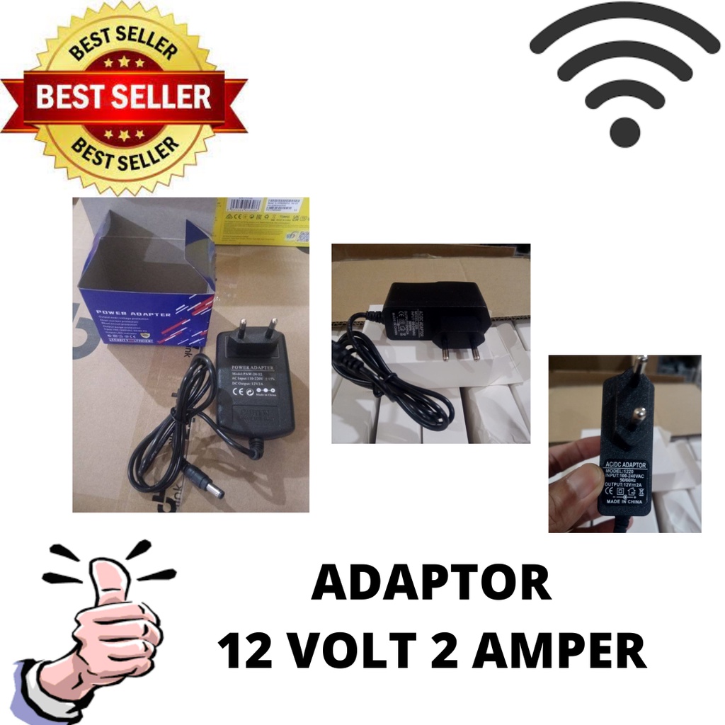Jual ADAPTOR 12V 2A | Shopee Indonesia