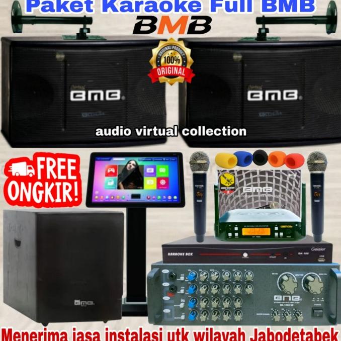 Jual Paket Super Karaoke Bmb Lengkap ( Full Set Ii ) Original | Shopee Indonesia