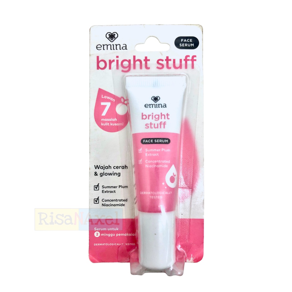 Jual Emina Bright Stuff Face Serum 7,5ml | Shopee Indonesia