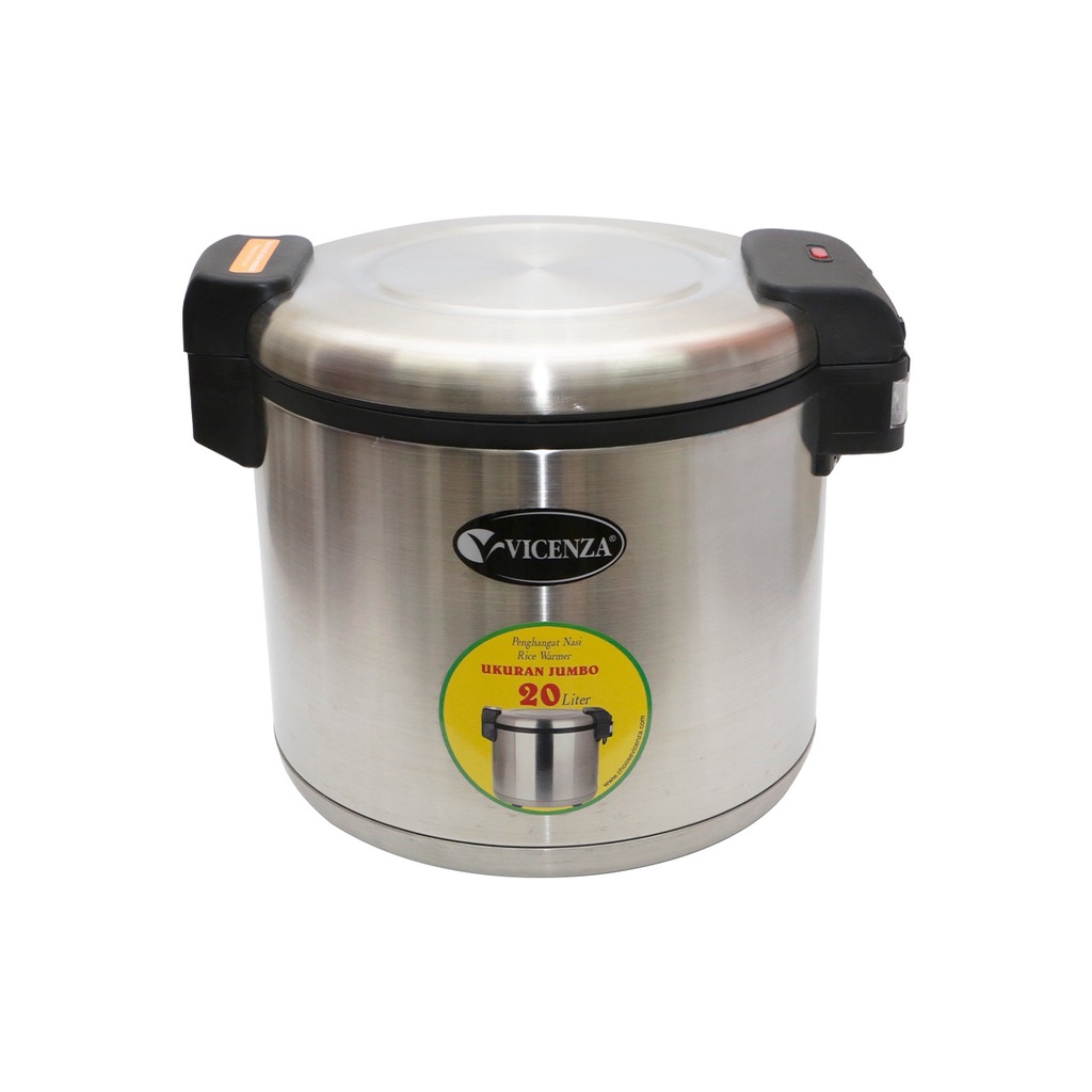 Jual Penghangat nasi Vicenza VRW01 kapasitas 20 liter Rice Cooker ...