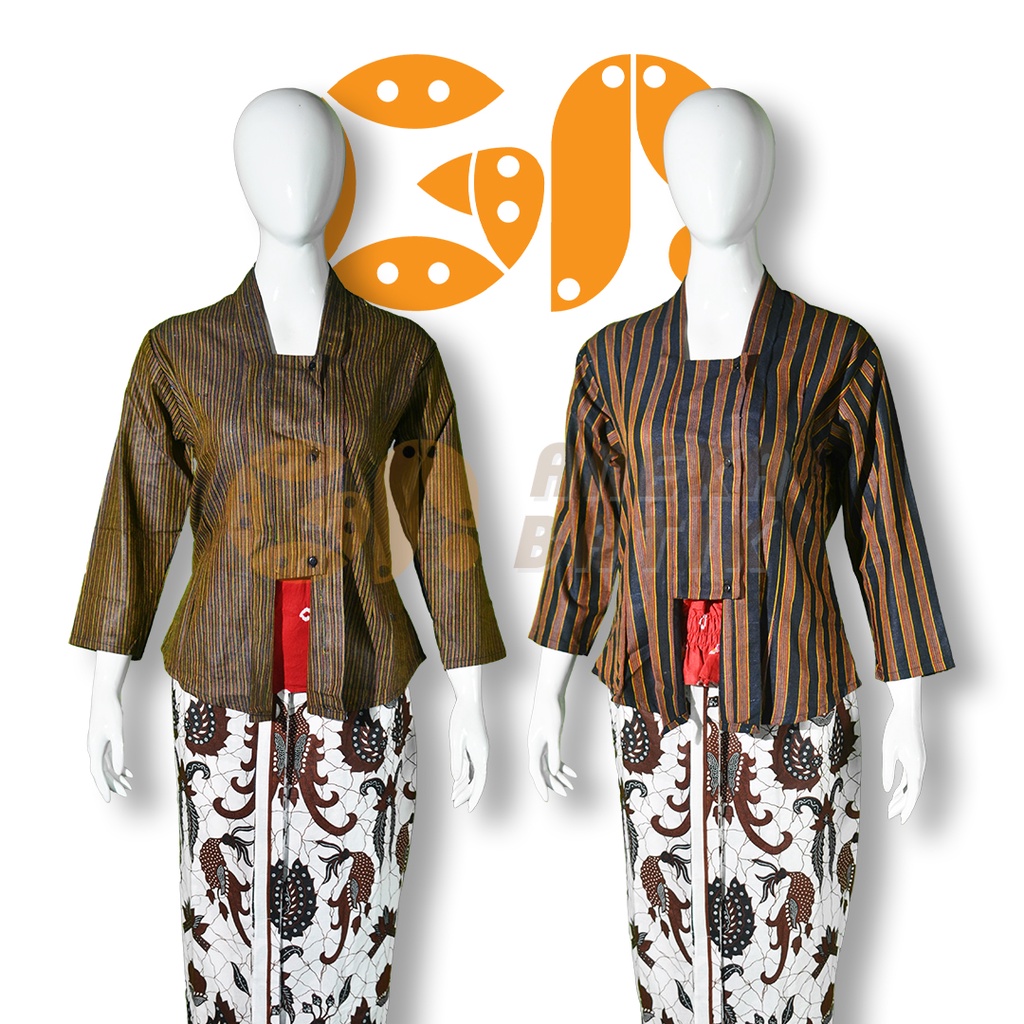 Jual Kebaya Kutu Baru Lurik Tenun Wanita Dewasa | Shopee Indonesia