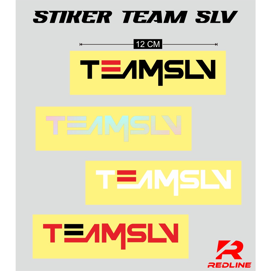 Jual Stiker TEAMSLV RACING MOTOR VARIO BEAT AEROX | Shopee Indonesia