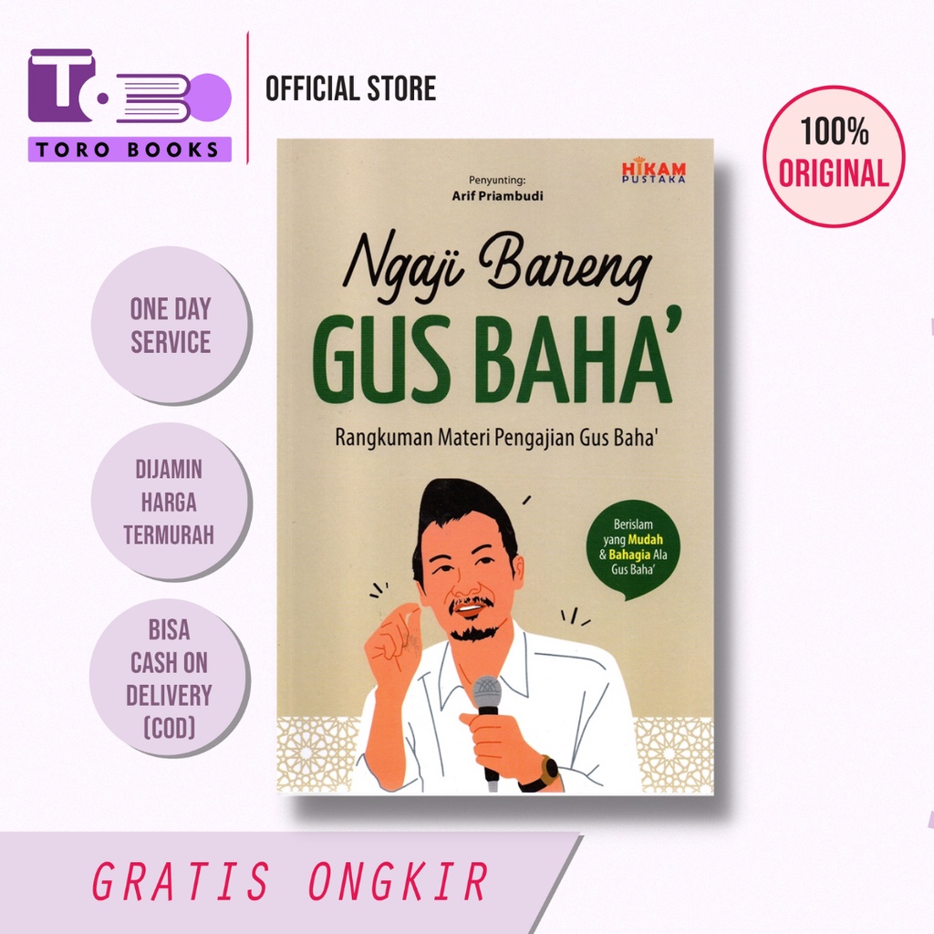 Jual Buku Ngaji Bareng Gus Baha`: Rangkuman Materi Pengajian Gus Baha` | Shopee Indonesia