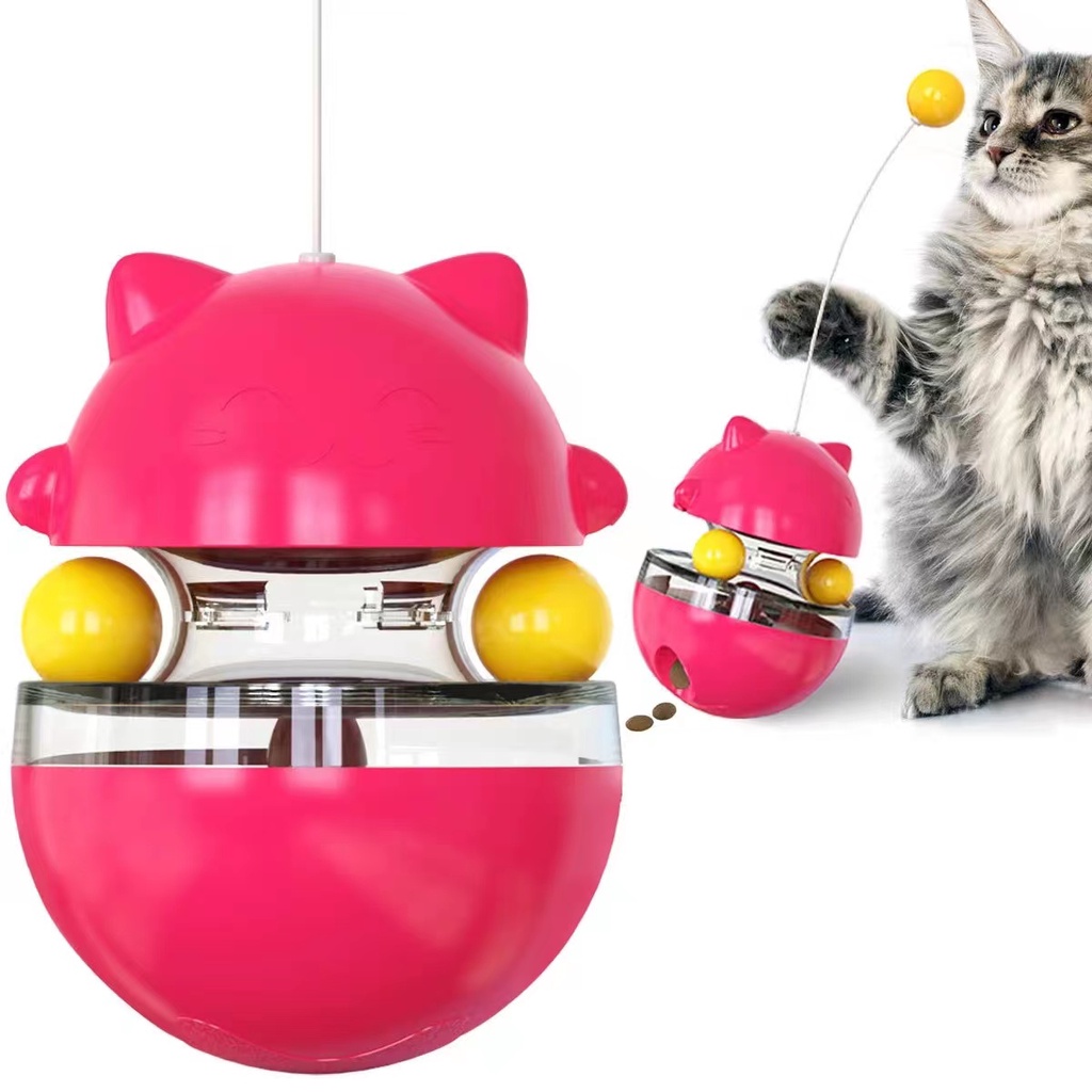 Jual Pet’ oPedia 4 in 1 Mainan cakaran kucing CAT PLAY TOY CAT FEEDER ...