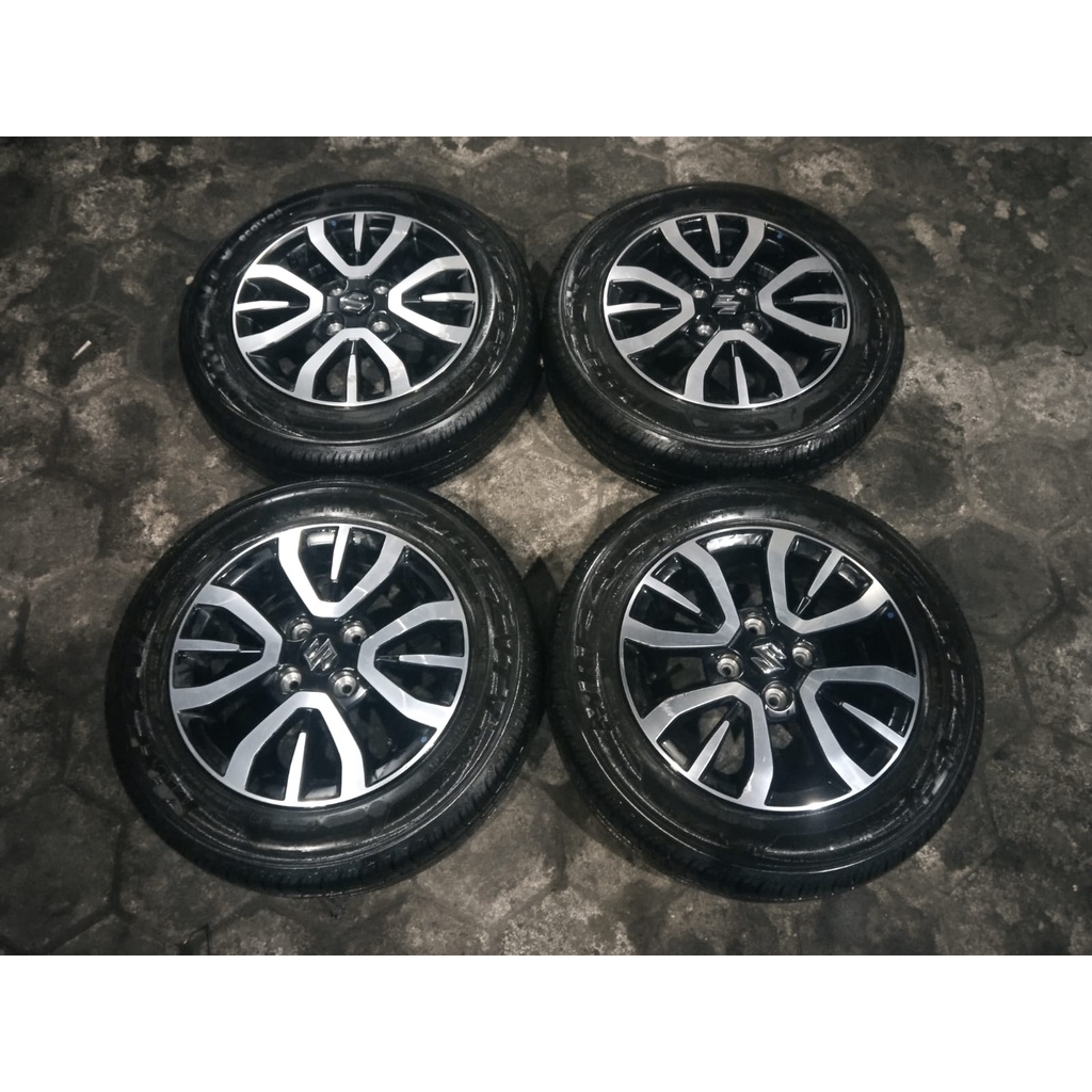 Jual Velg Mobil Copotan Oem Espreso R14 lubang Baut 4x100 Sepaket Ban 165 70 r14 Buat Karimun ...